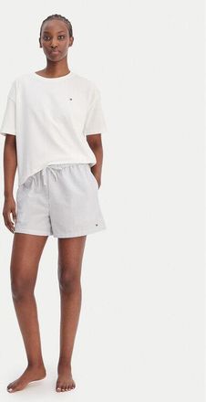 Tommy Hilfiger Pyjama UW0UW06306 Wei&szlig; Regular Fit