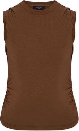 AllSaints Femme, Tops, Brun, Taille: 38 FR West Top