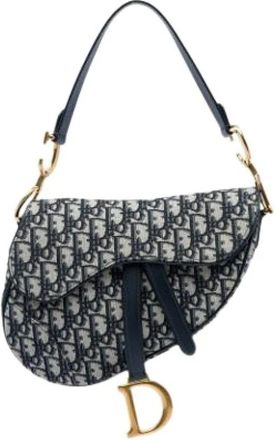 Dior Pre-owned Saddle - Femme - Pre-owned - Bleu - Taille: ONE Size