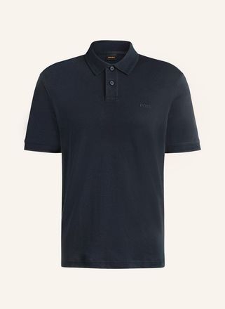 HUGO BOSS Jersey-Poloshirt Pe blau