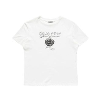 Acne Studios Damen, Oberteile, Wei&szlig;, SGr&ouml;&szlig;e