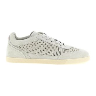 Kiton Homme, Chaussures, Gris, Taille: 42 EU Suede Baskets