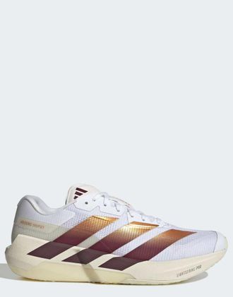 adidas Adizero dropset pro Trainingsschuhe in Cloud White / Maroon-Wei&szlig;