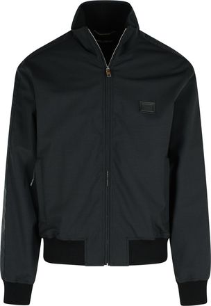 Dolce & Gabbana Veste de m&eacute;lange en laine noire de Dolce & Gabbana