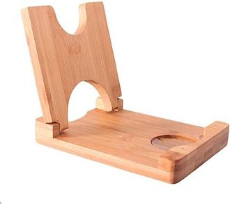 BESTONZON Porte-couvercle Pliable Ustensiles De Cuisine En Bois