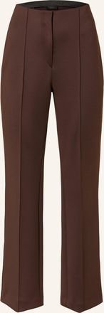 s.Oliver Black Label S.Oliver Black Label Jerseyhose Mit Galonstreifen braun