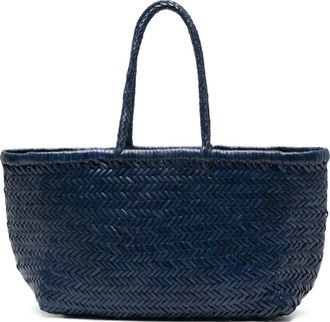 Dragon Diffusion Große Bamboo Triple Jump Tote Bag - Blau