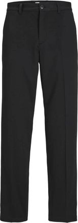 Jack & Jones Homme, Pantalons, Noir, Taille: W36 L32 Pantalon noir à boutons