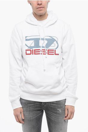 Diesel RED TAG Printed Cotton S-GINN-HOOD-K40 Hoodie size 3xl
