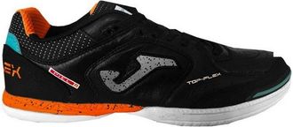 Joma Herren/Damen Unisex Hallenfu&szlig;ballschuhe Top Flex 2303, Leder (Schwarz)