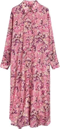 Momoni Femme, Robes, Multicolore, Taille: 40 FR Jau Long Shirt Dress