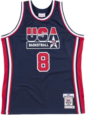 Mitchell & Ness maillot Authentic Team USA 1992 Scottie Pippen - Bleu