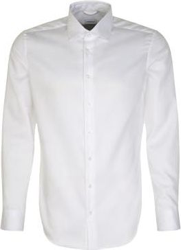 Seidensticker Chemise &agrave; Manches Longues Slim fit, Blanc (643510), 38 Homme