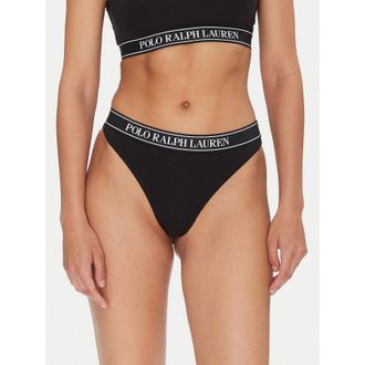 Polo Ralph Lauren Stringtanga 4P0483 Schwarz