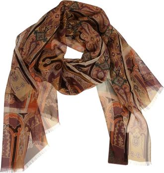 Etro Femme, Accessoires, Multicolore, Taille: ONE Size Silky Scarves