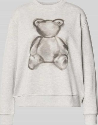 Milano Sweatshirt mit Motiv-Print