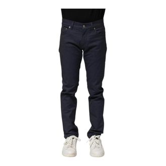 Dolce & Gabbana Dunkelblaue Skinny Denim Jeans - - Jeans - Herren - Blau - S