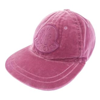 Moncler Casquette Pre-owned - Femme - Pre-owned - Violet - Taille: ONE Size
