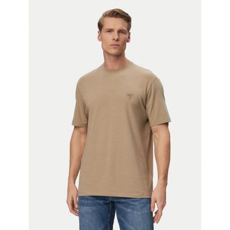 Guess T-Shirt M6GI21 K3053 Khakifarben Regular Fit