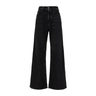 Diesel Femme, Jeans, Noir, Taille: W26 Jean Large