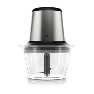 WMF Kult X elektrischer Zerkleinerer - Mini Zerkleinerer und Blitzhacker mit Glasbeh&auml;lter und Edelstahlmesser, Multizerkleinerer f&uuml;r Gem&uuml;se, Kr&auml;uter und N