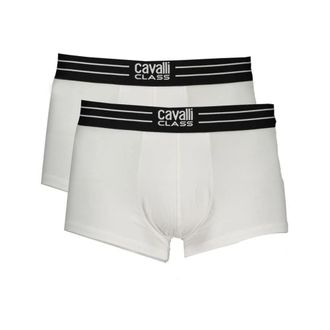 Cavalli Wei&szlig;e Baumwollunterw&auml;sche - - Underwear - Herren - Wei&szlig; - S
