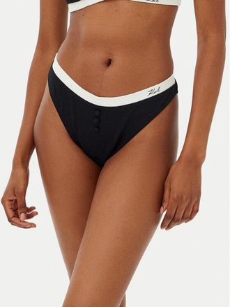 Karl Lagerfeld Bikini-Unterteil A2W46019 Schwarz