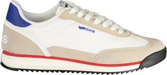 Gas Gas, Homme, Chaussures, Blanc, Taille: 41 EU Chaussure de sport &agrave; lacets