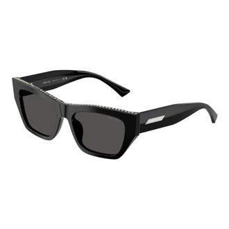 Jimmy Choo London Stilvolle Sonnenbrille in Schwarz - - Accessories - Damen - Schwarzk - 54 MM