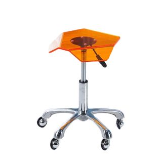 Generic Ergonomischer Sattelhocker mit Rollen, h&ouml;henverstellbarer Arbeitshocker, 220 Pfund Tragkraft, geeignet for H&auml;user, Bars und Restaurants(Color-5)