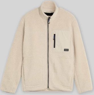 Tom Tailor Denim Teddyjacke mit Brusttasche