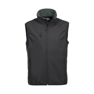 Clique CliQue Herren Softshell Vest Gilet Outdoor Weste, Schwarz, XXXL