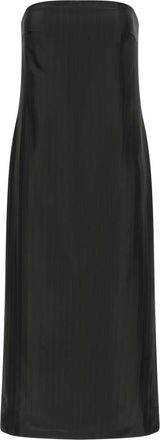 Loulou Studio Femme, Robes, Noir, Taille: 40 FR Giulia Midi Dress