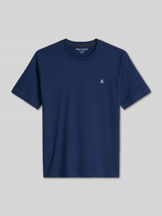 Marc O'Polo Regular Fit T-Shirt aus reiner Baumwolle mit Logo-Print