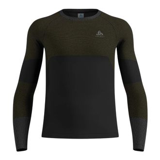 Odlo Fundamentals Performance Warm Bl Top - Homme - Sport - Noir - Taille: L