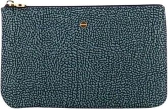 Borbonese Femme, Accessoires, Bleu, Taille: ONE Size Porte-documents Classica