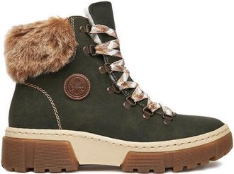 Rieker Schn&uuml;rschuhe CEO-X8647-54 Dunkelgr&uuml;n