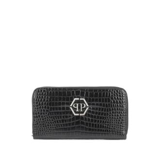 Philipp Plein L-Zip Around - Femme - Accessoires - Noir - Taille: ONE Size