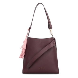 Givenchy Medium Hobo Bag mit G&uuml;rtel aus Leder - - Bags - Damen - Rot - ONE SIZE