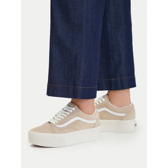 Vans Sneakers aus Stoff Vans Old Skool Platform VN0009PZ4MG1 Beige