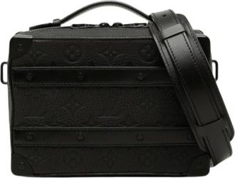Louis Vuitton Pre-owned Sac Bandouli&egrave;re Soft Trunk Monogram Taurillon - Femme - Pre-owned - Noir - Taille: ONE Size