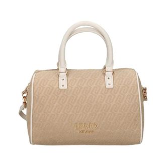 Liu Jo Femme, Sacs, Beige, Taille: ONE Size Sac &agrave; main avec poign&eacute;e sup&eacute;rieure