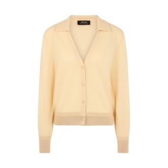 Marc Cain Kaschmir-Strickjacke - - Knitwear - Damen - Beige - S