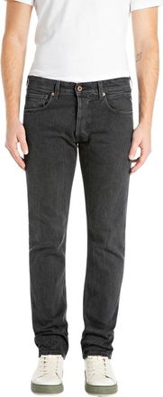 Replay Herren Jeans Grover Stretch, Black Delavé 099-2 (Schwarz), 31W/32L