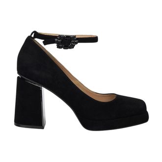 Alma En Pena Schuh mit breitem Absatz und Schnalle - - Shoes - Damen - Schwarzk - 41 EU