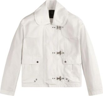 Fay Femme, Vestes, Blanc, Taille: 36 FR Veste 3 Ganci