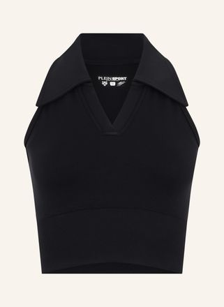 Plein Sport Plein Sport Kurzarm-Poloshirt Ps schwarz