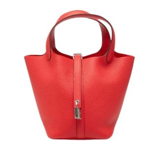 Herm&egrave;s Pre-owned Cuir sacs-main - Femme - Pre-owned - Rouge - Taille: ONE Size
