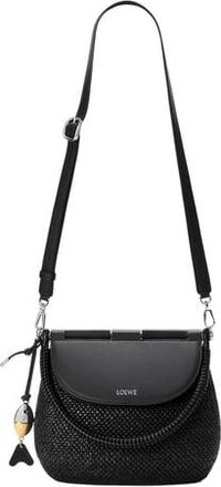 Loewe Paulas Ibiza - Sac Pescador moyen en raphia et cuir de veau