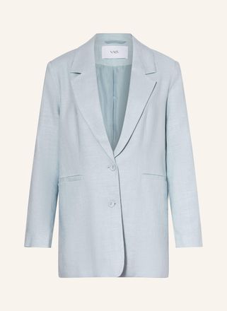 Y.A.S. Blazer Mit Leinen blau